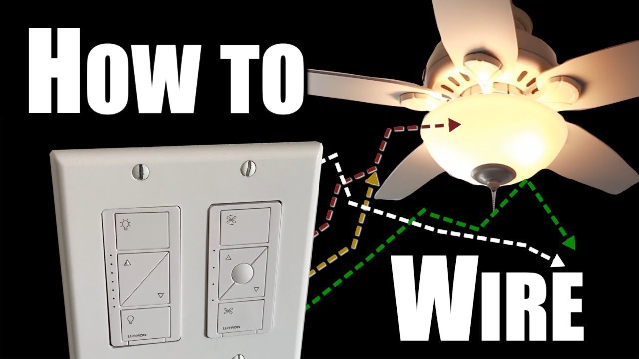 How To Wire A Ceiling Fan On A 3-way Switch? » Fix It Wired